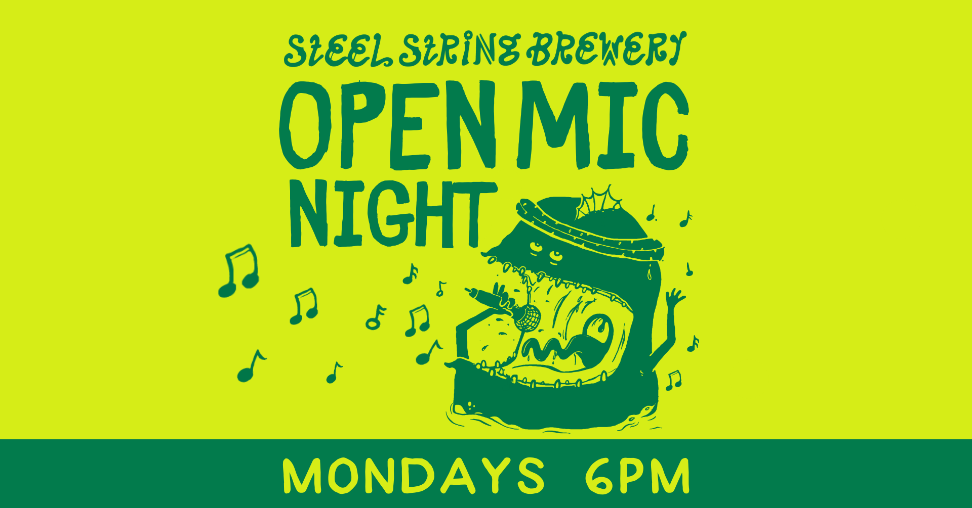 Open Mic Night | Steel String Brewery