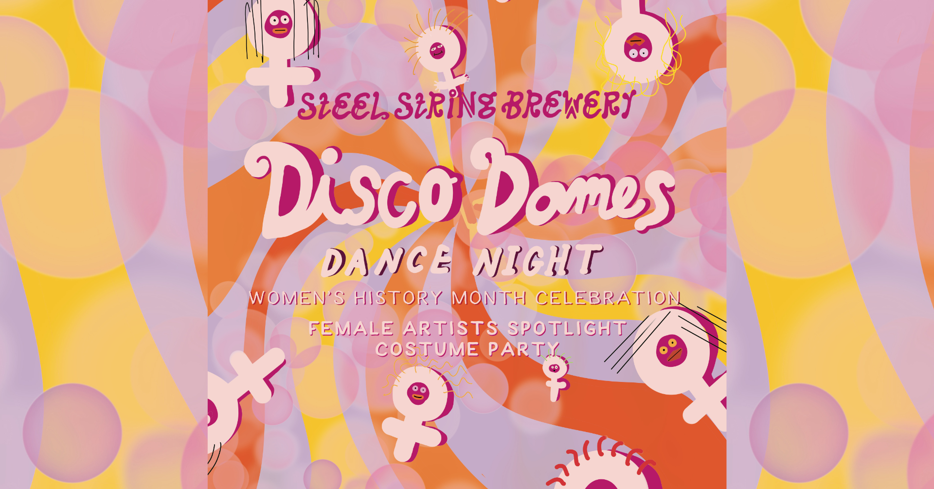 Disco Dames Dance Night! | Steel String Brewery