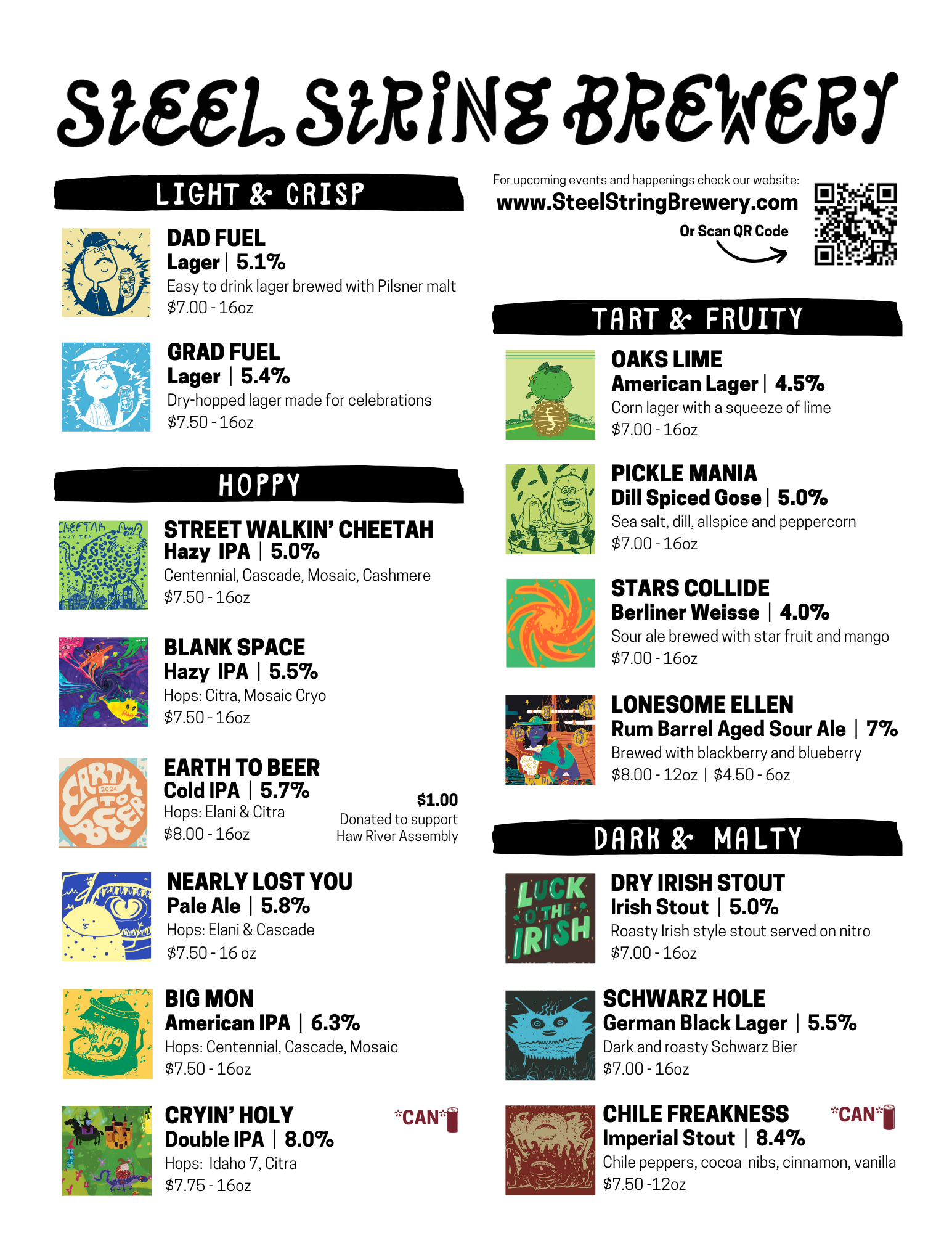 Taproom | Steel String Brewery