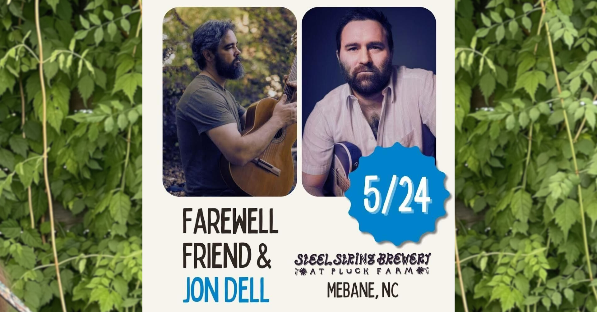 Farewell Friend & Jon Dell Live at Pluck Farm | Steel String Brewery