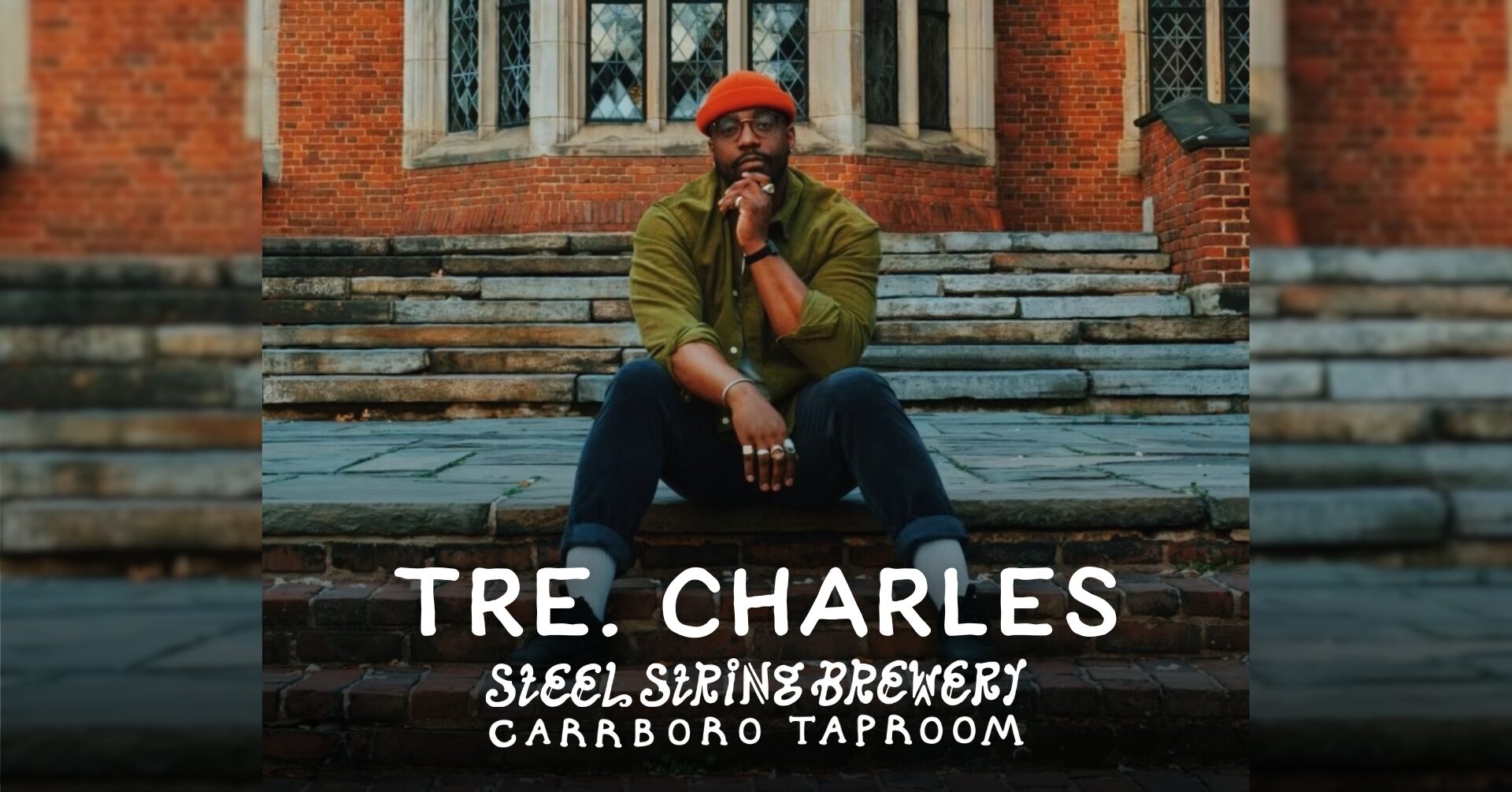 Tre. Charles Live at the Taproom | Steel String Brewery