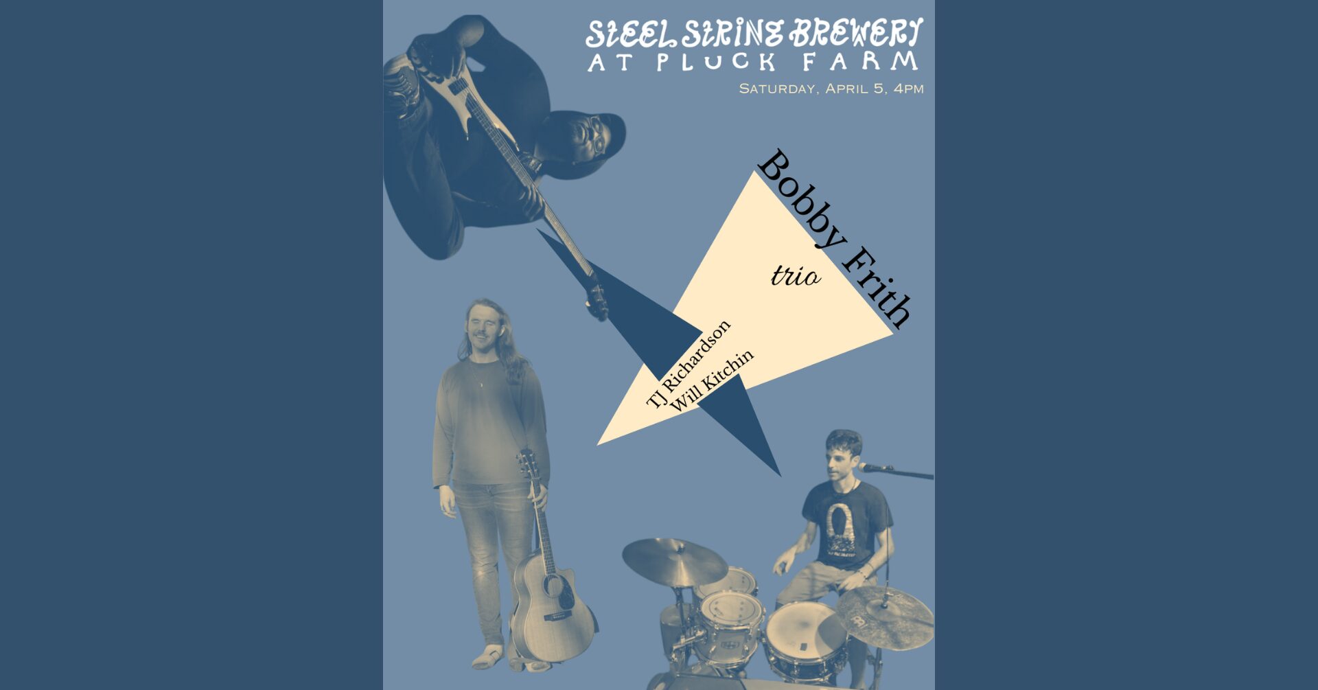 Bobby Frith Trio Live at Pluck Farm | Steel String Brewery