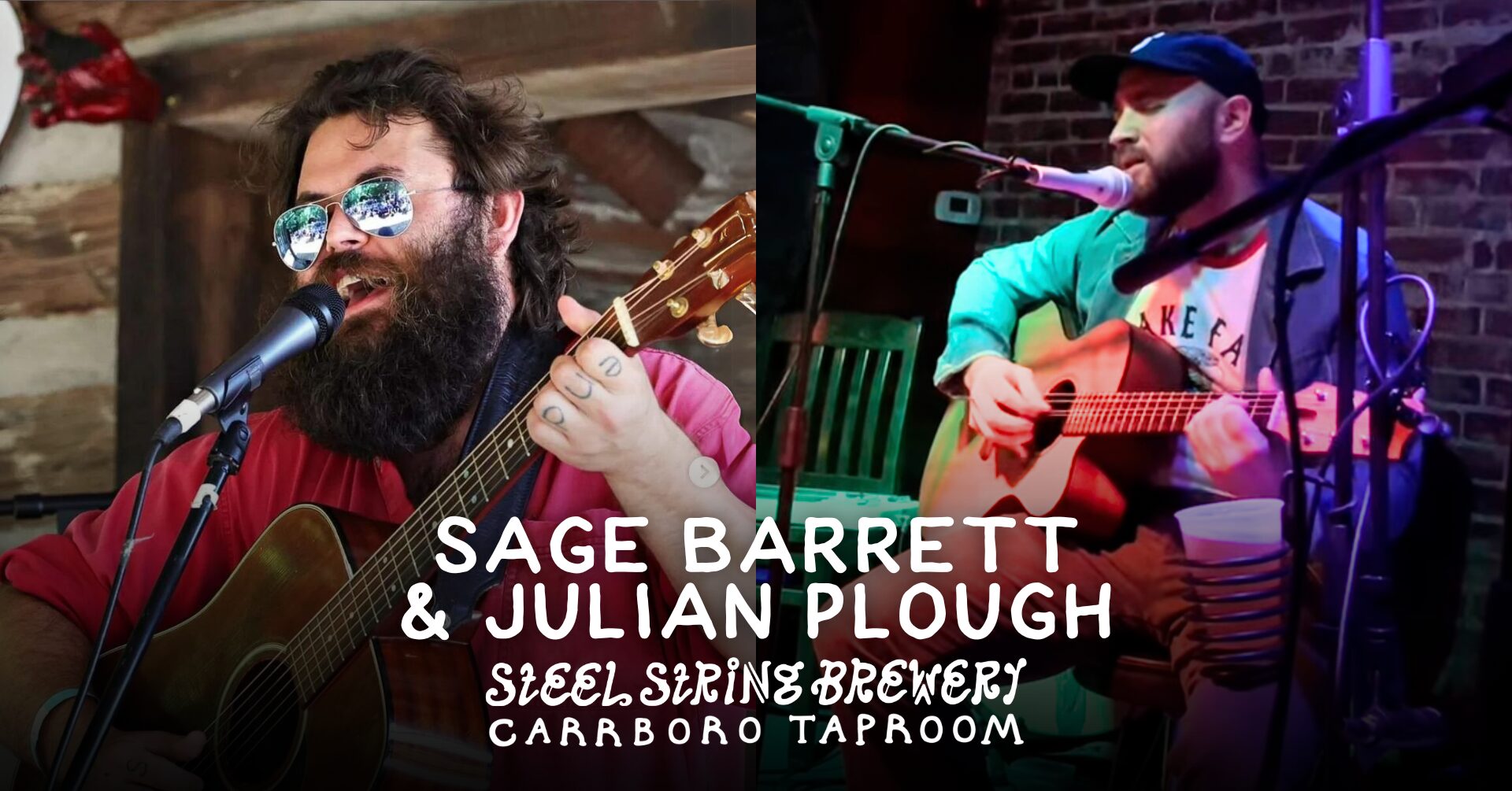 Live Music: Sage Barrett & Julian Plough | Steel String Brewery