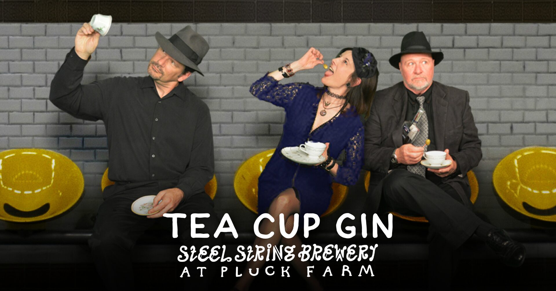 Tea Cup Gin Live at Pluck Farm | Steel String Brewery